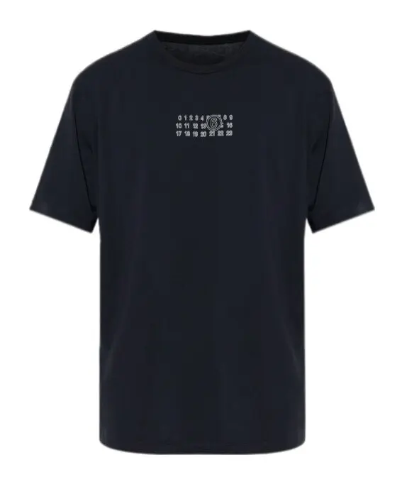MAISON MARGIELA Numeric Printed Crewneck T-shirt