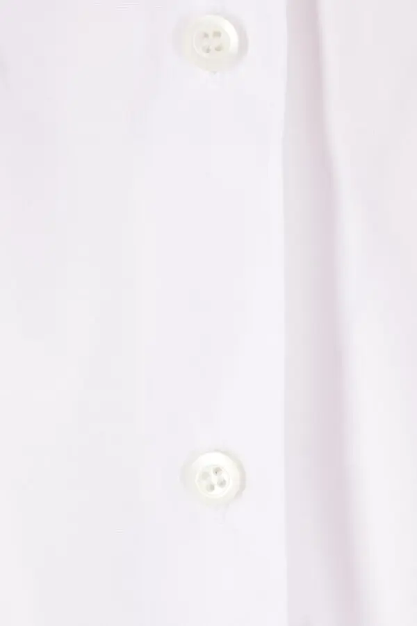 Prada Drawstring Poplin Shirt - White