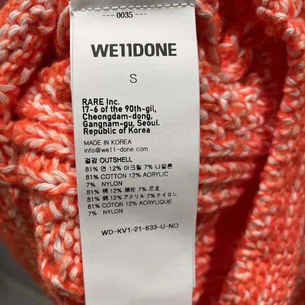 We11Done Sleeveless Knitted Vest