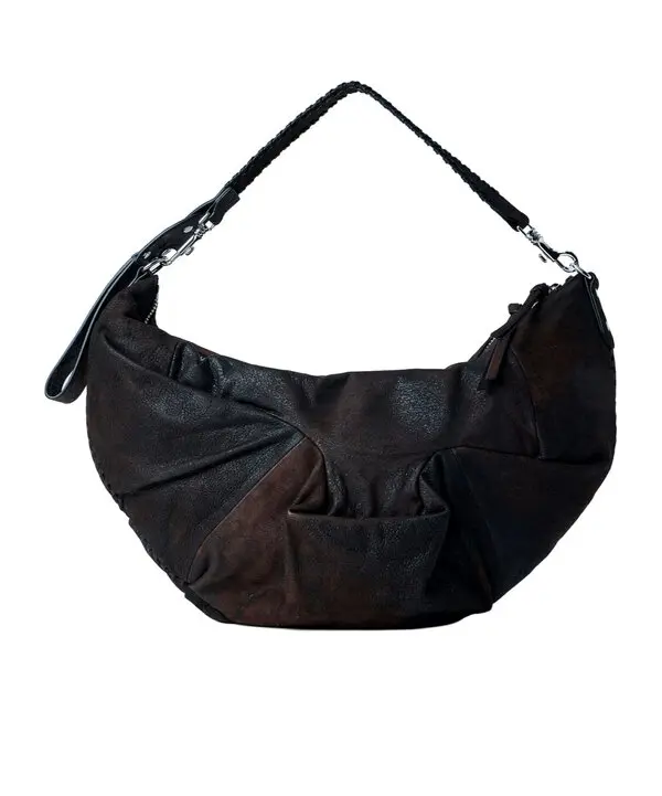 VIVIENNE WESTWOOD Agnes Medium Shoulder Bag - Brown