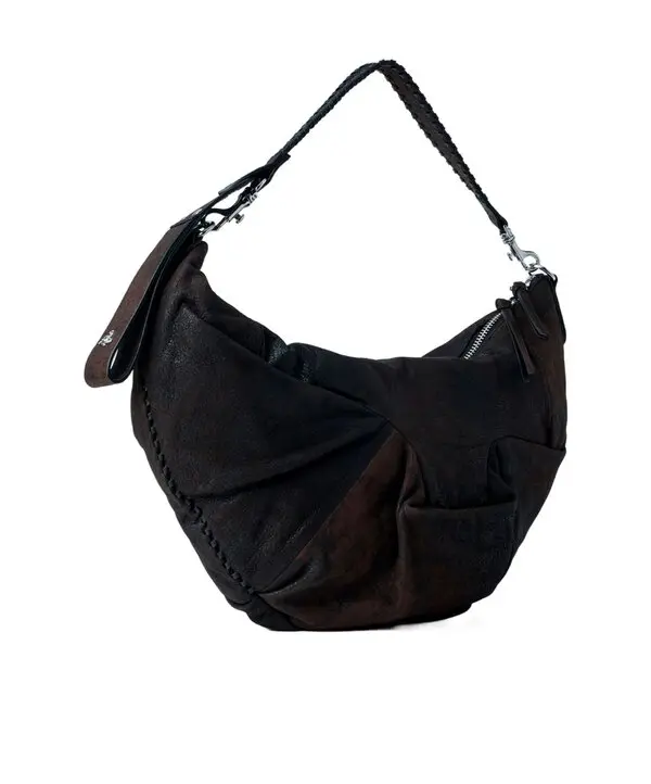 VIVIENNE WESTWOOD Agnes Medium Shoulder Bag - Brown