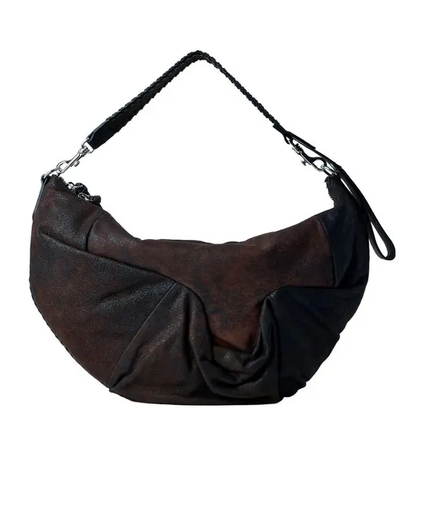 VIVIENNE WESTWOOD Agnes Medium Shoulder Bag - Brown