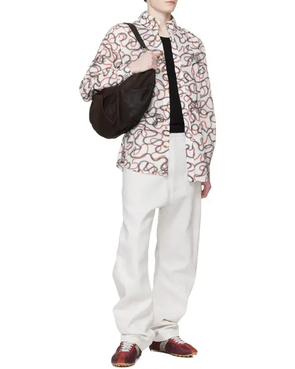 VIVIENNE WESTWOOD Agnes Medium Shoulder Bag - Brown