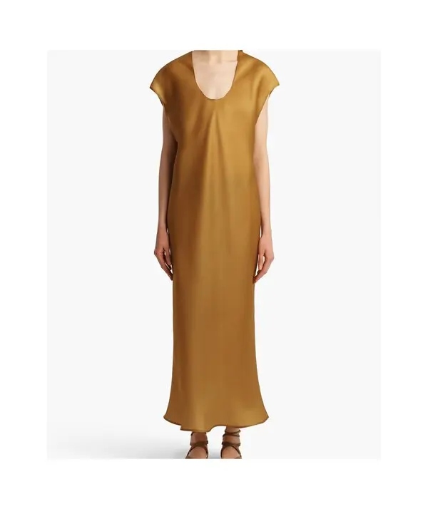Khaite Darby Dress - Brown