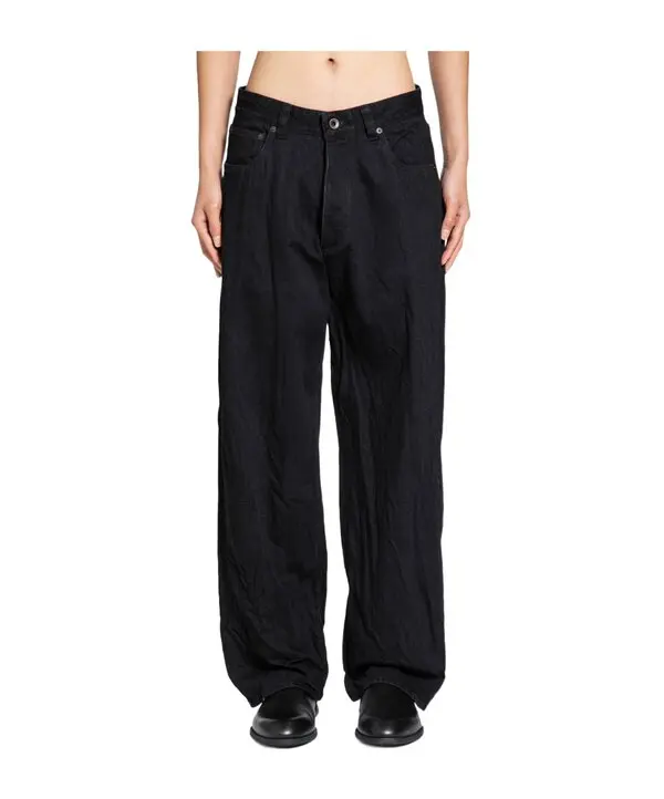 Studio Nicholson Seb Crinkle Denim Pants