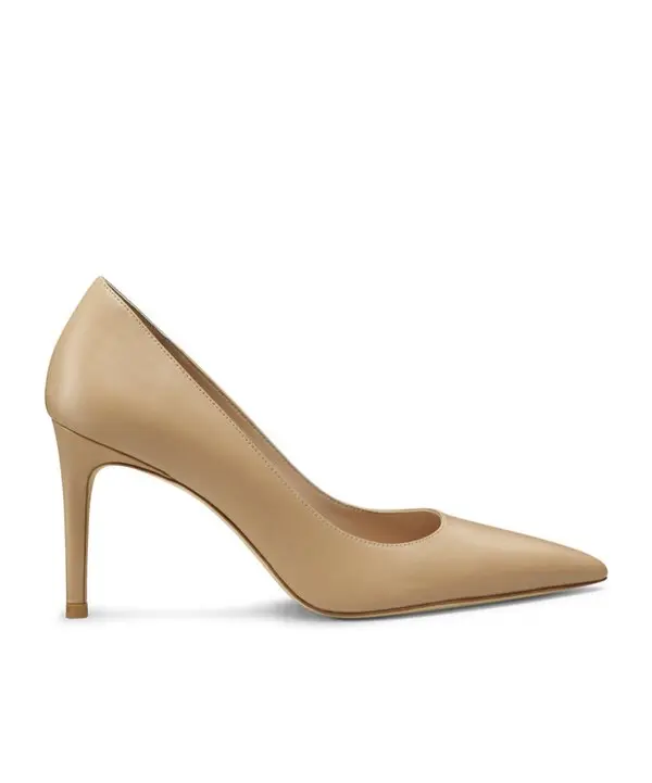 STUART WEITZMAN Power 85 Stiletto Pumps - Adobe