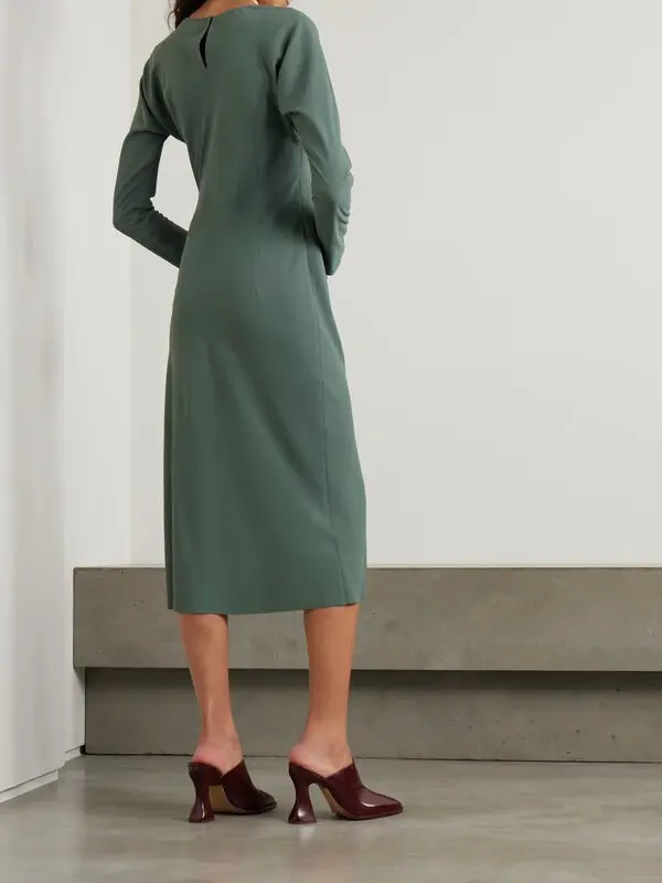 Dries Van Noten Patchwork Midi Dress