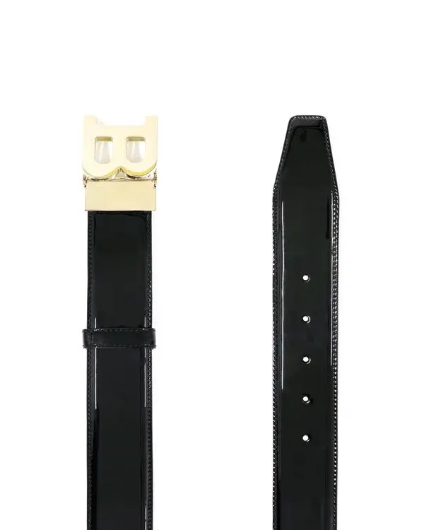 Bally Logo Belt - Black