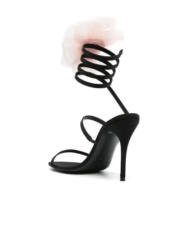Magda Butrym 110mm Floral-appliqué Sandals