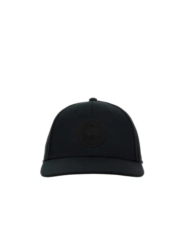 Canada Goose Embroidered Logo Baseball Cap - Black