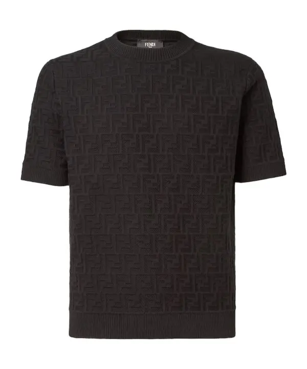Fendi Ff Cotton Pullover