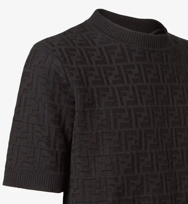 Fendi Ff Cotton Pullover