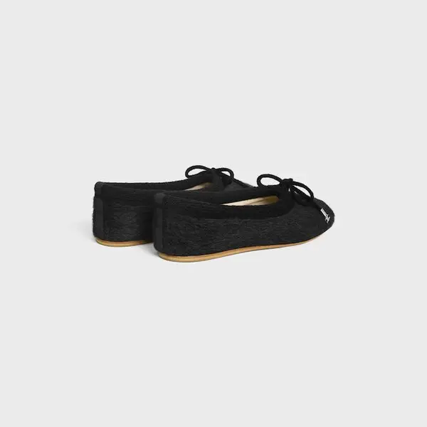 Celine Alpaca Wool Ballerinas