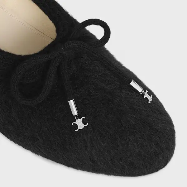 Celine Alpaca Wool Ballerinas