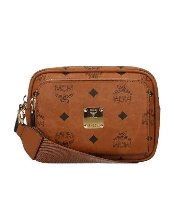 Mcm Visetos Monogram Crossbody Bag