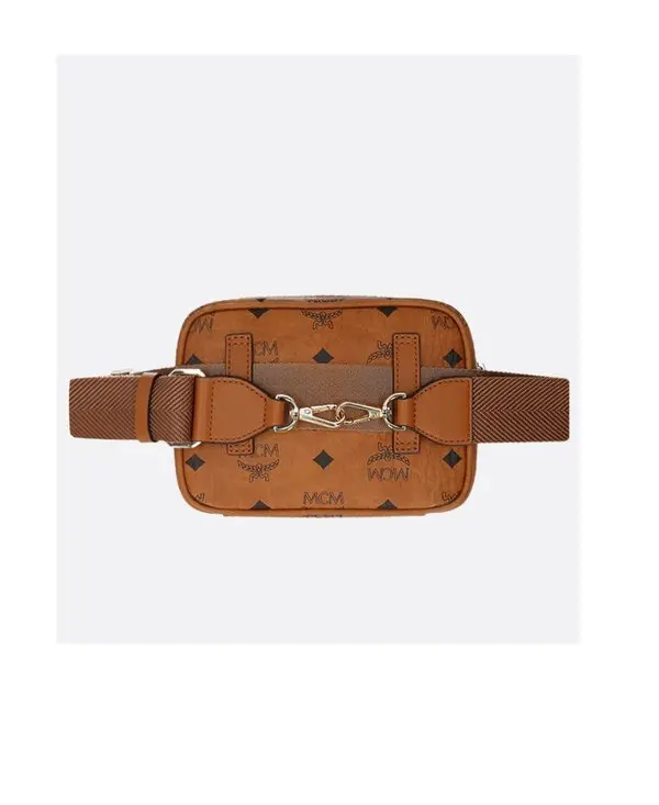 Mcm Visetos Monogram Crossbody Bag