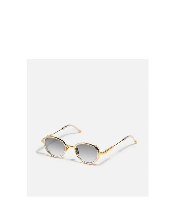 JOHN DALIA Full Rim Oval Sunglasses - Gray