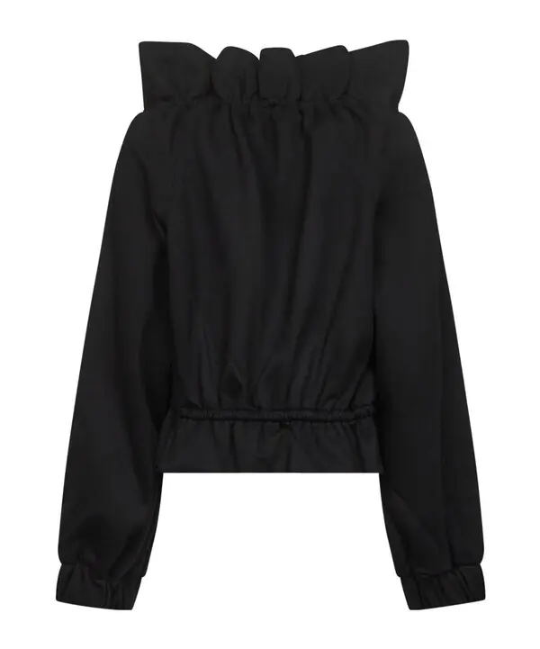Dries Van Noten Long-sleeved Sweatshirt With Zipper And Drawstring