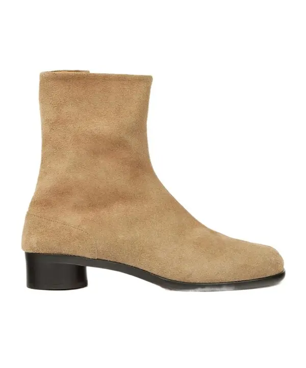 MAISON MARGIELA Tabi Toe Ankle Boots - Nude