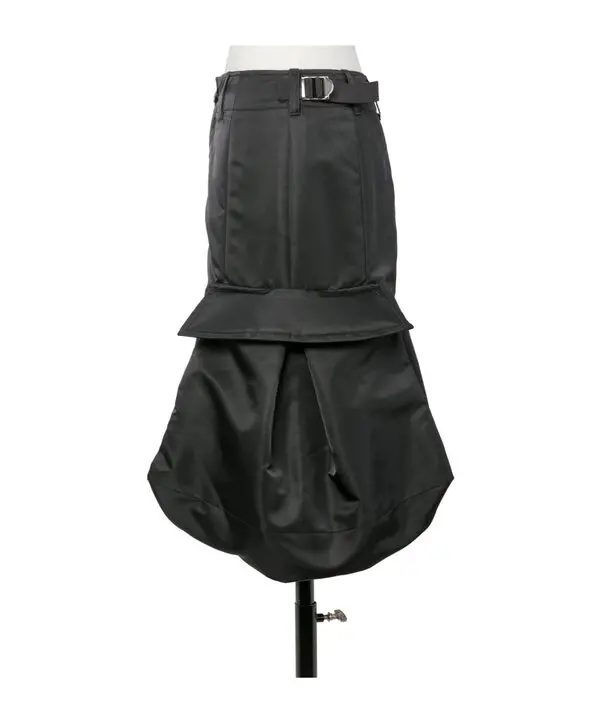 Sacai Cargo-pocket Straight Skirt
