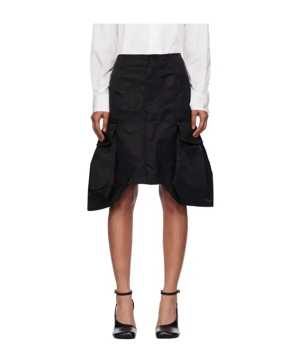 Sacai Cargo-pocket Straight Skirt