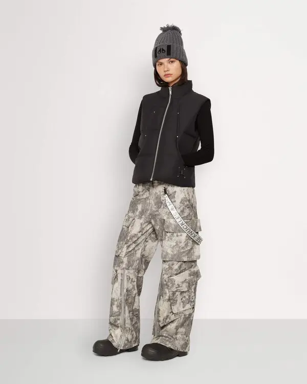 Moose Knuckles Down Vest With Standing Neck