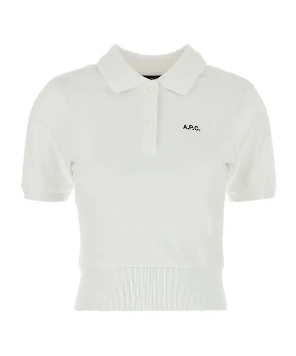A.p.c. Classic Collar Polo Shirt - White