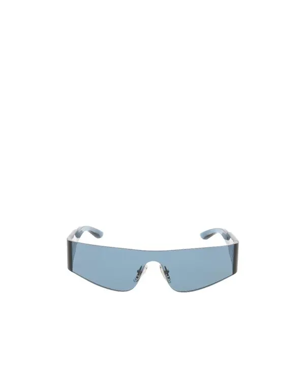 Balenciaga Shield Frame Sunglasses - Blue