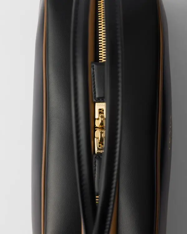 Prada Logo Print Shoulder Bag