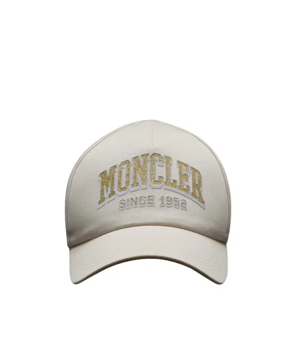 Moncler Embroidered Logo Baseball Cap - White