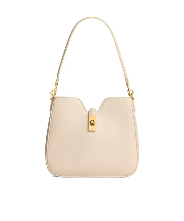 Celine Small Camille 16 Soft Bag In Smooth Calfskin - Cream
