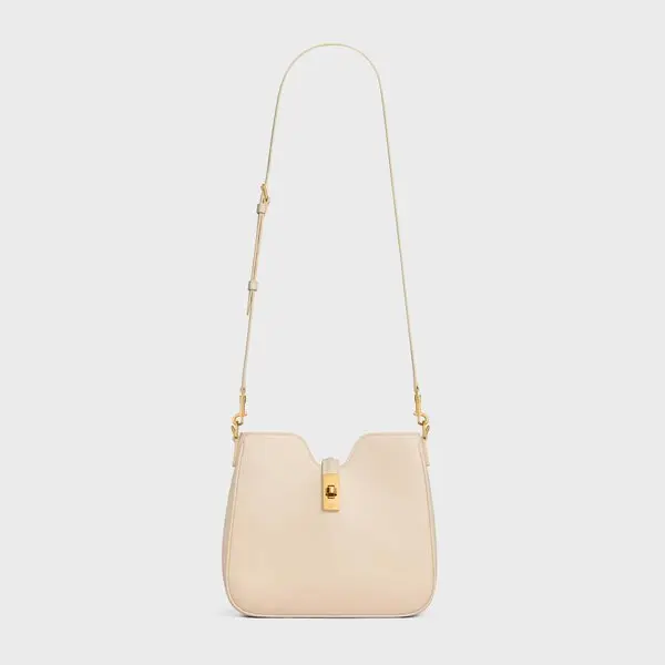 Celine Small Camille 16 Soft Bag In Smooth Calfskin - Cream