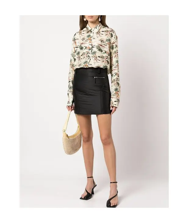 Khaite Padded Mini Skirt