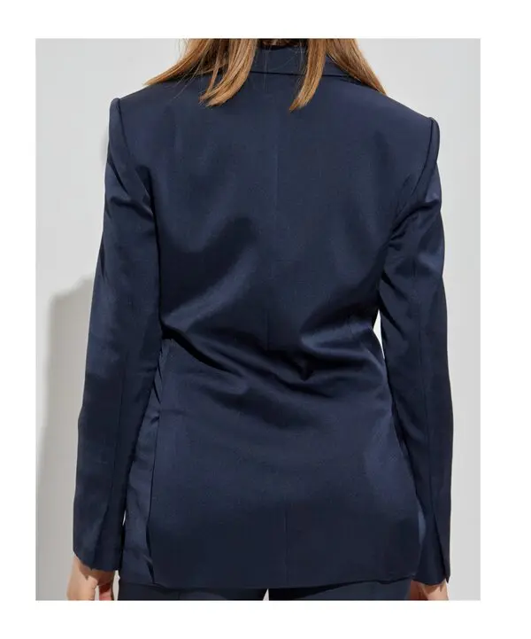 Theory Tied-waist Tailored Blazer