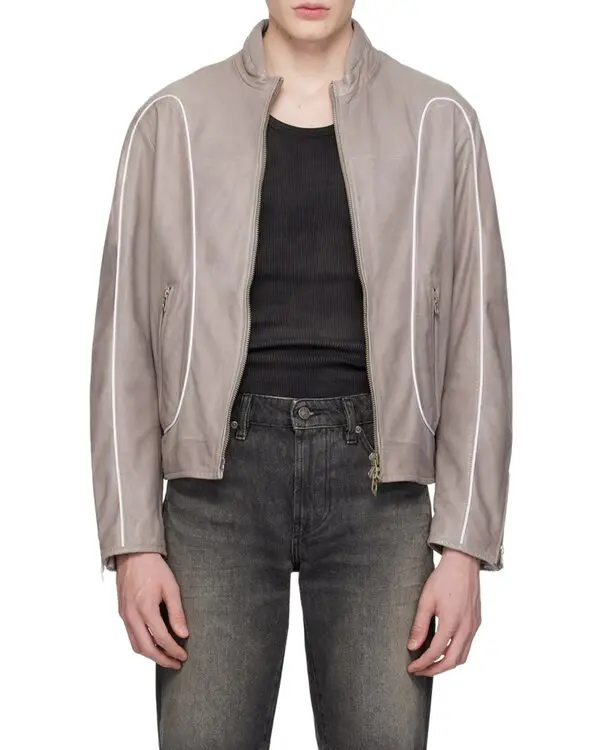DIESEL® Leather Biker Jacket