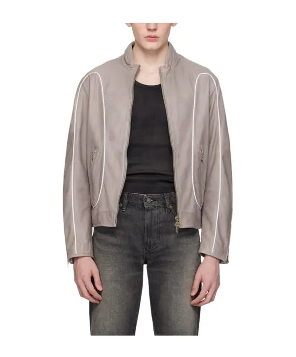 DIESEL® Leather Biker Jacket