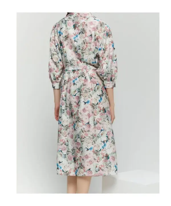IBLUES Floral Print Wrap Dress
