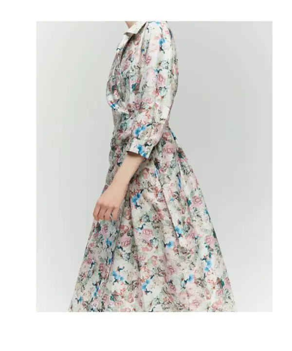 IBLUES Floral Print Wrap Dress