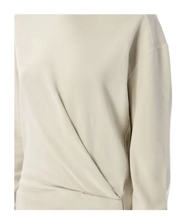 Isabel Marant Étoile Pipper Fleece Twist-front Mini Dress
