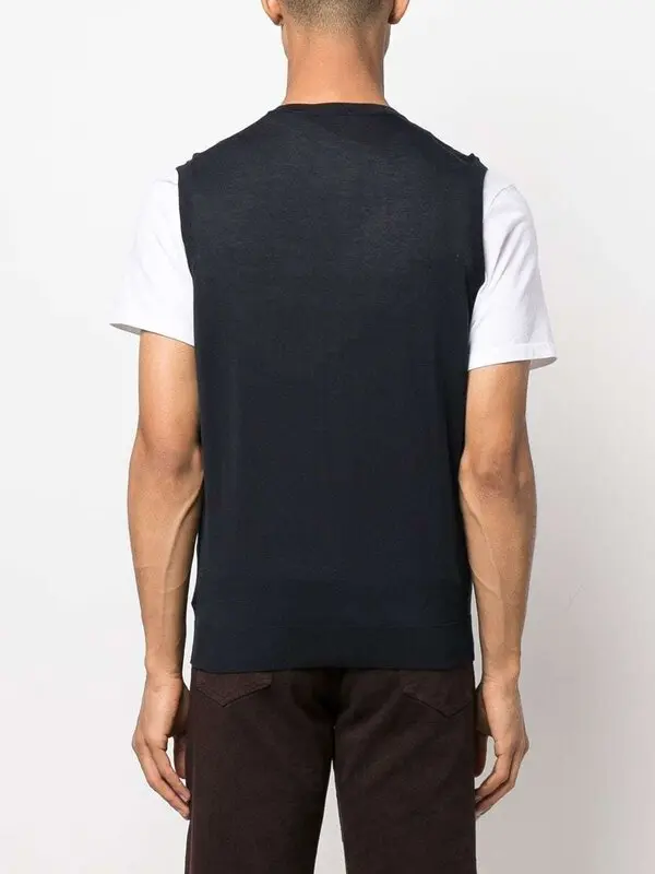 DRUMOHR Sleeveless Buttoned Waistcoat