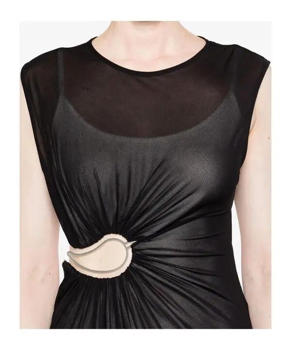 Christopher Esber Cut-out Draped Maxi Dress
