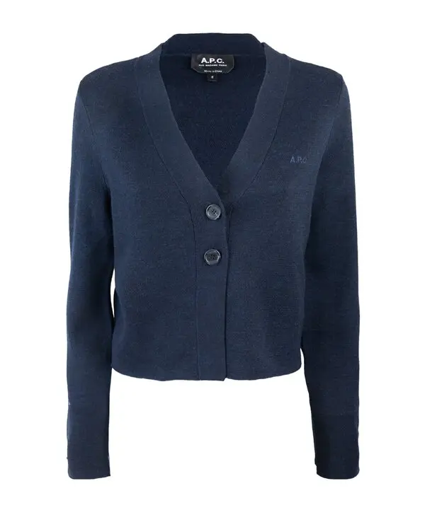 A.p.c. Anna Cardigan - Navy Blue