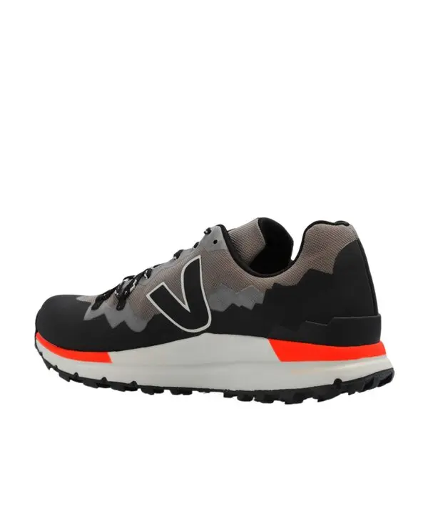 VEJA Logo Sports Sneakers - Black