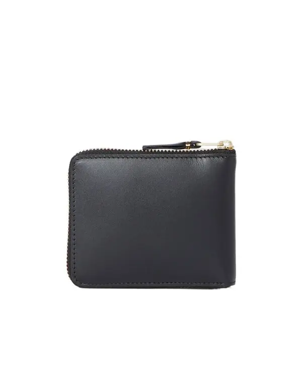 Comme Des Garçons Polka Dot Print Interior Zip-around Wallet