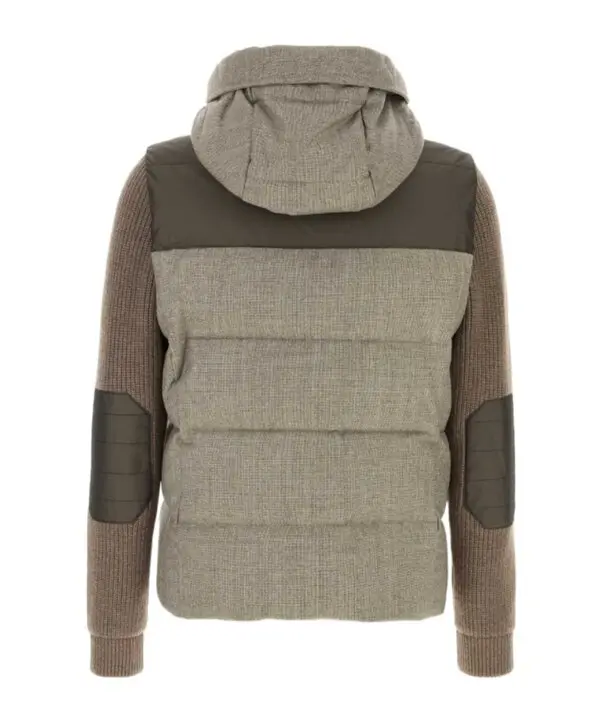 MOORER Benso Hooded Down Jacket - Gray