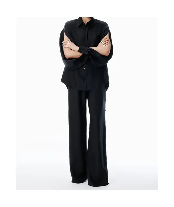 Alexander Wang Slashed Sleeve Shirt