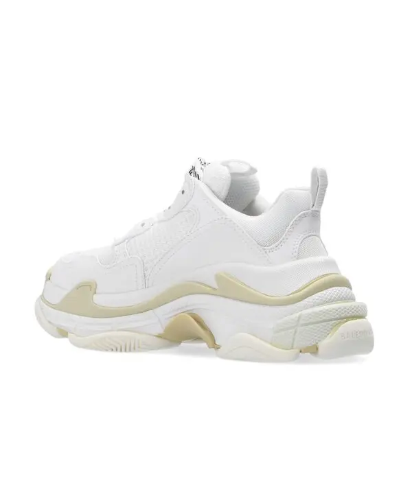 Balenciaga Triple S Lace-up Sneakers - White