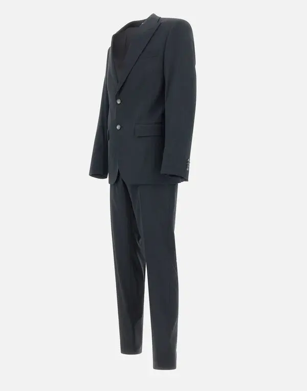 Hugo Boss Huge Slim Fit Suit - Black