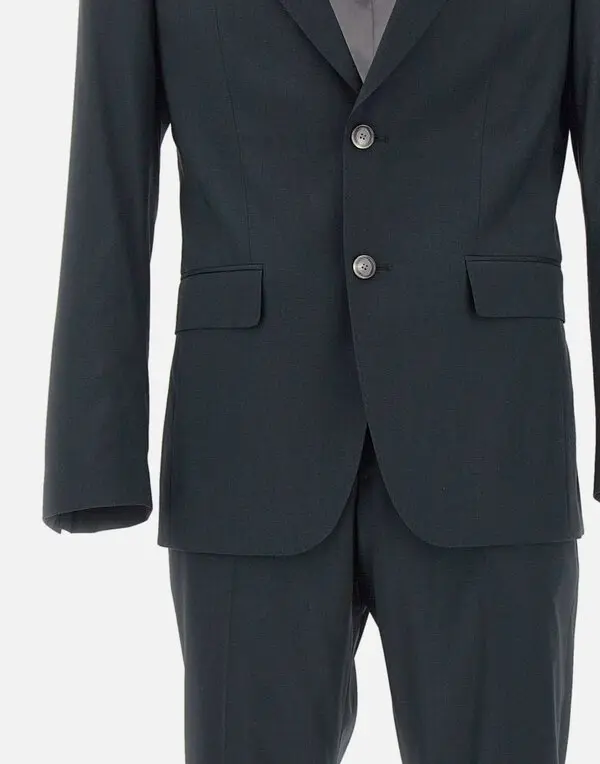 Hugo Boss Huge Slim Fit Suit - Black