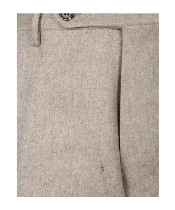 Incotex Straight Fit Wool Trousers